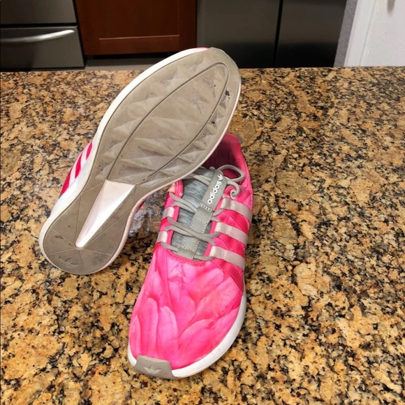 adidas | Shoes | Flamingo Print Adidas Sl Loops | Poshmark